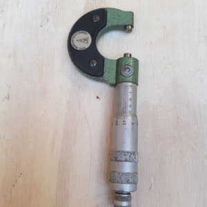 A Vintage Micrometer From the 1980s. East German Micrometer ...