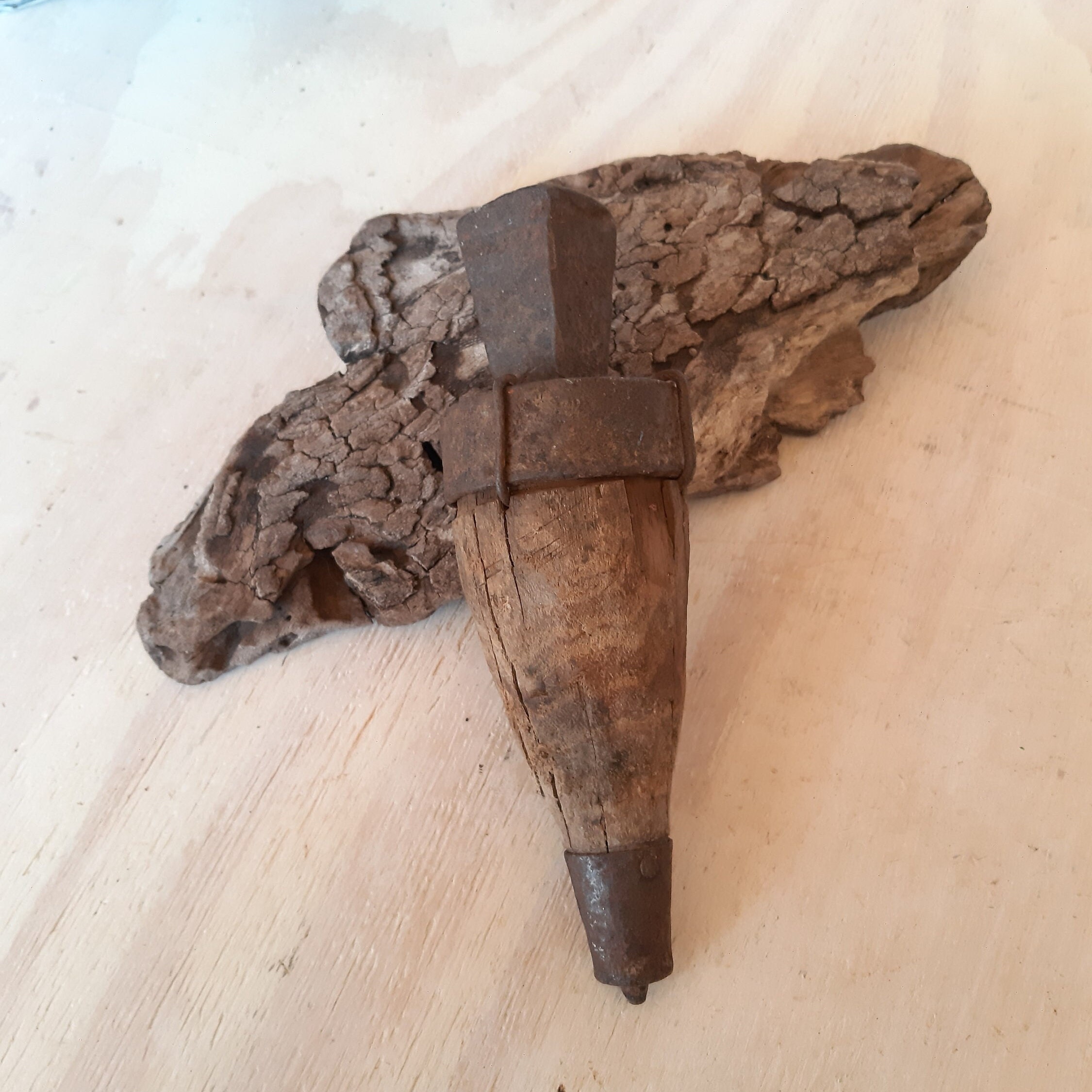 Old Hand Forging Anvil, Antique Anvil, Farm Tool, Hair Anvil, Country ...