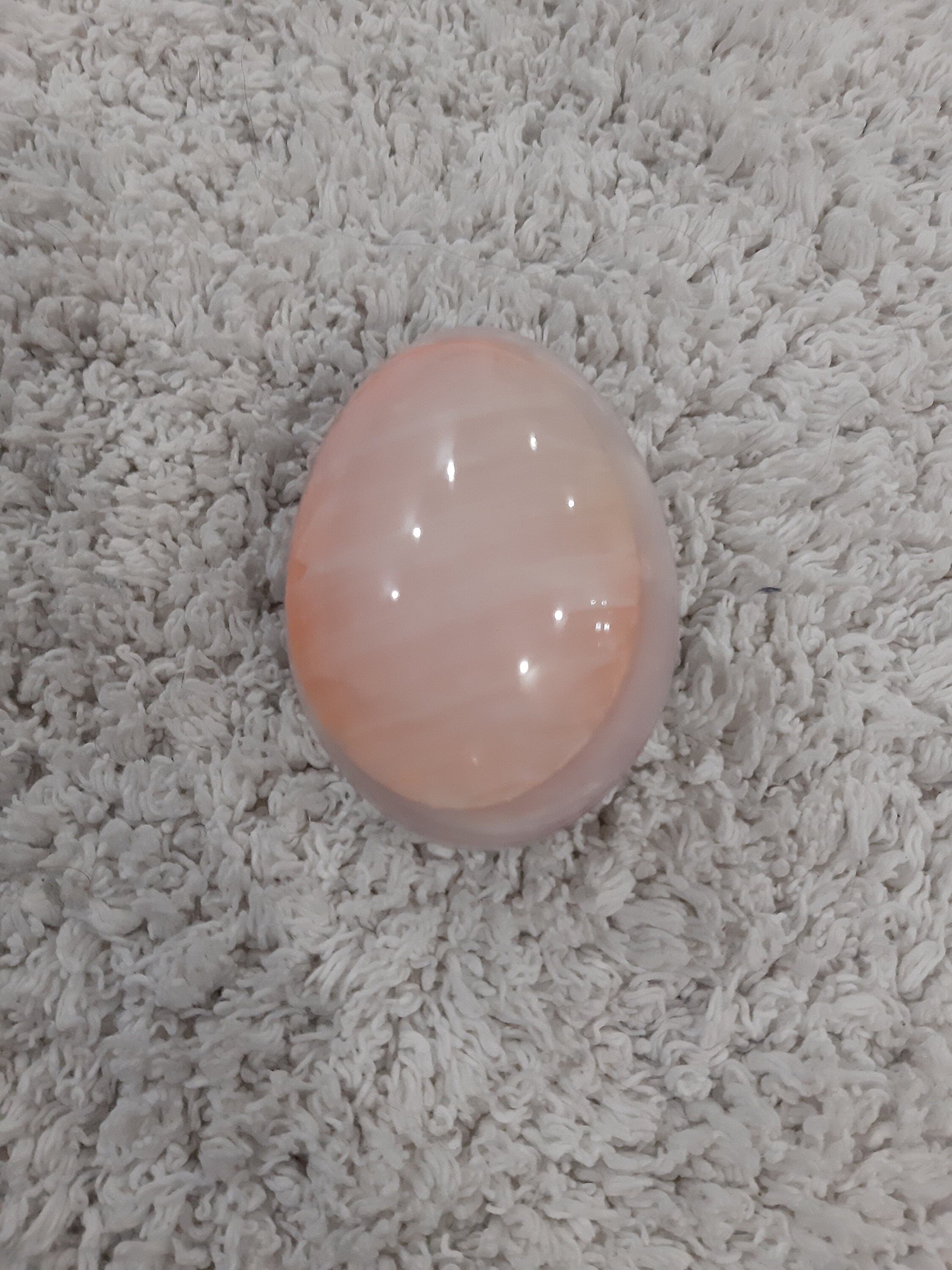 Onyx Egg, Multi-colored Polished Egg, Semi-precious Stone Egg, Onyx ...