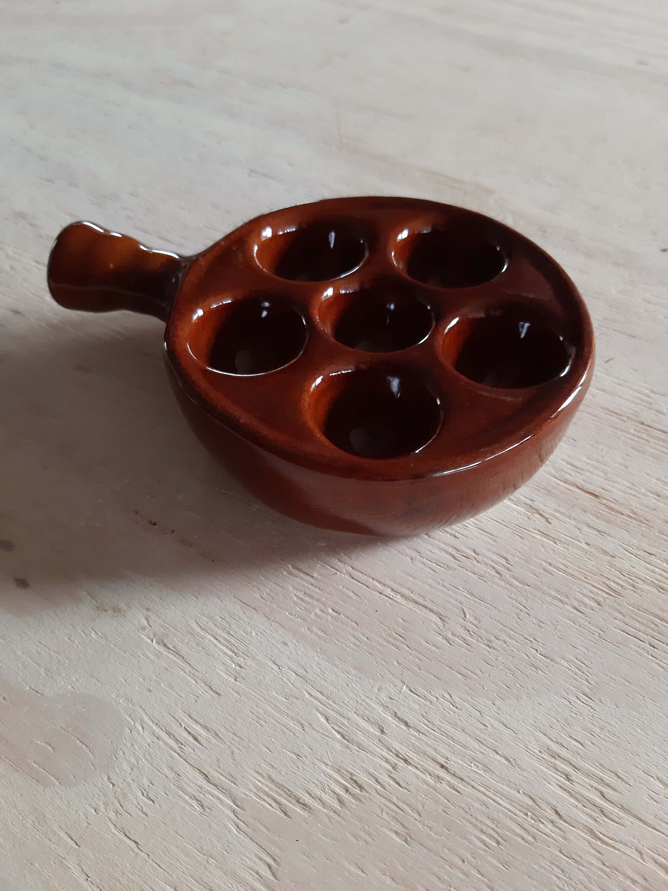 Escargot Dishes, Ceramic Snail Dish, French Kitchenware Serving Snails ...