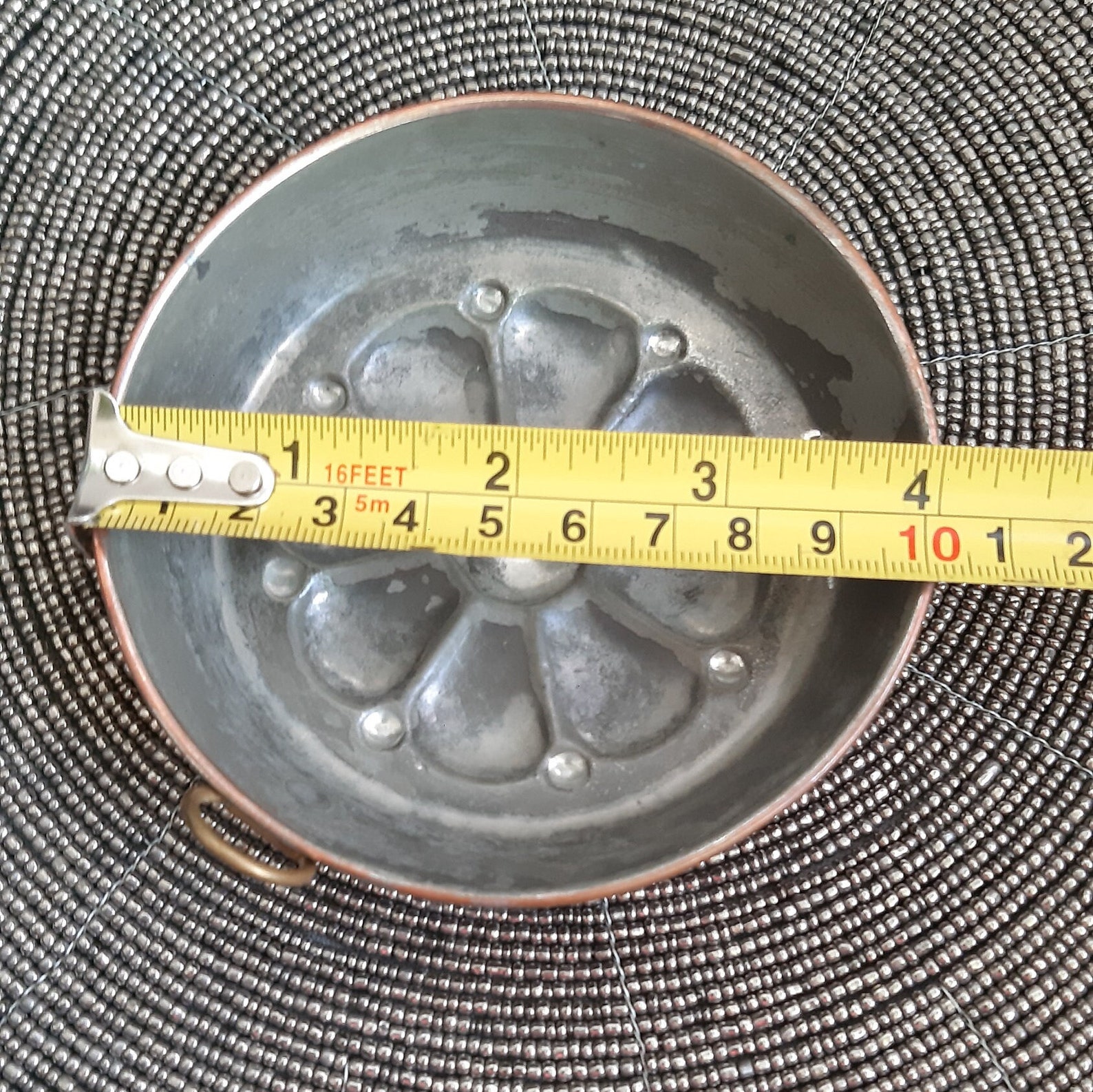 Copper Baking Dish, Retro Swedish Pan, Hanging Cooking Dish, Rustic ...