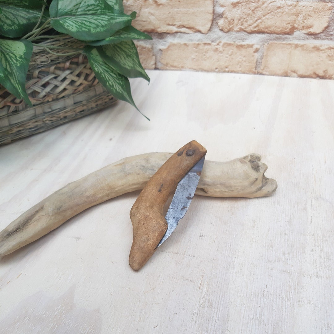 Vintage Folding Sickle, Agricultural Hand Tool, Primitive Saw, Pocket ...
