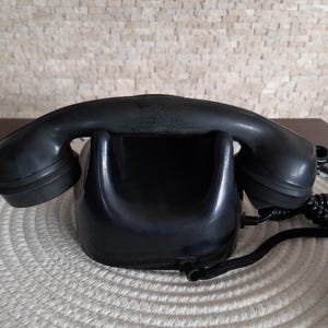 Retro Bakelite Phone, Bakelite Rotary Phone, Desk Phone, Gift for ...