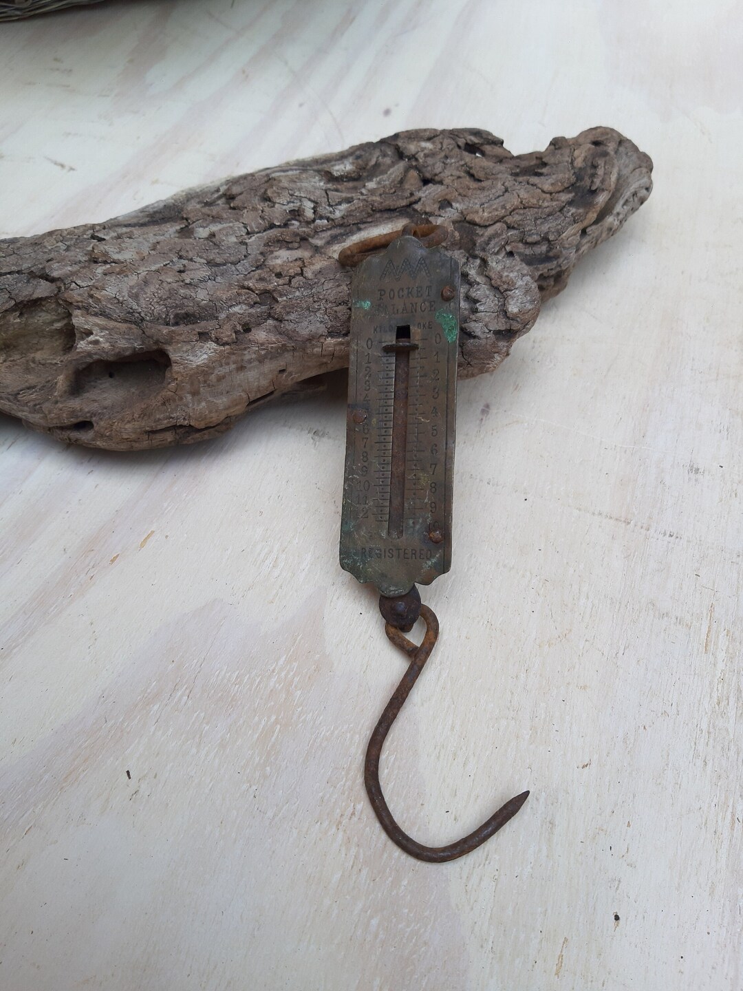 Vintage Pocket Scales, Spring Balance Scales, Old Weighing Device. - Etsy