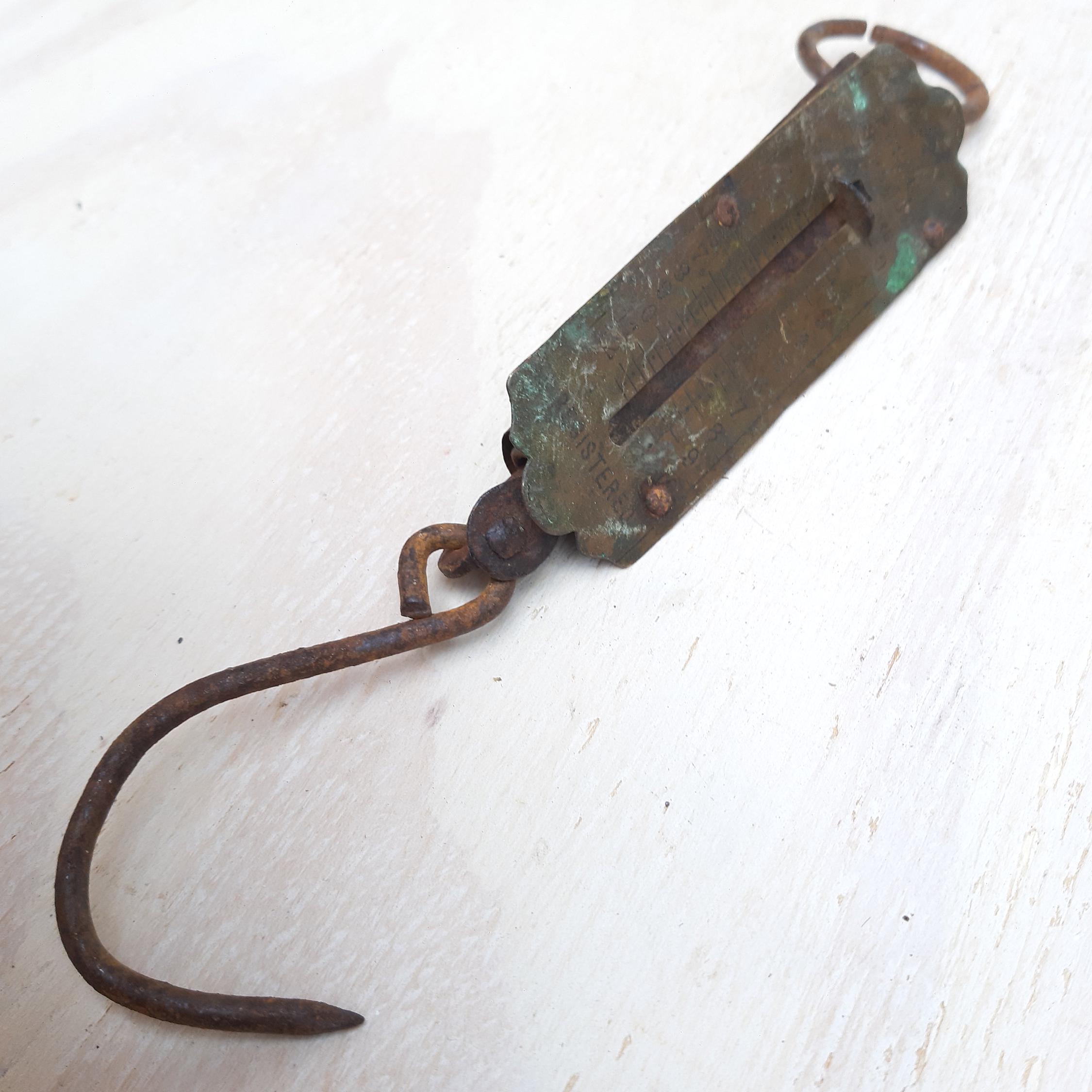 Vintage Pocket Scales, Spring Balance Scales, Old Weighing Device. - Etsy