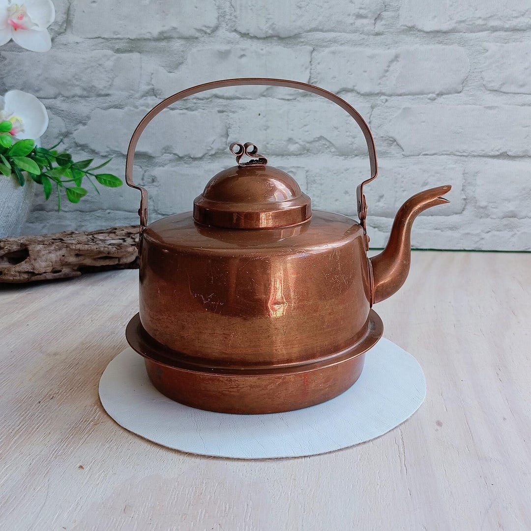Old Copper Teapot, Swedish Vintage ESKILSTUNA, Copper Kitchenware ...