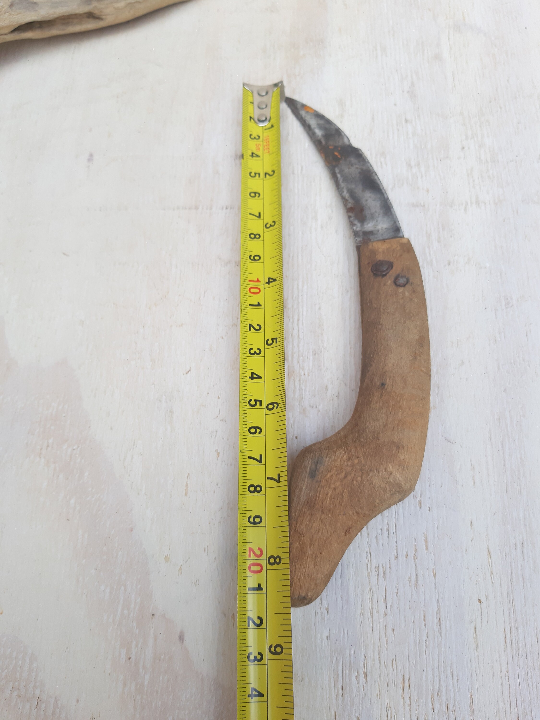 Vintage Folding Sickle, Agricultural Hand Tool, Primitive Saw, Pocket ...