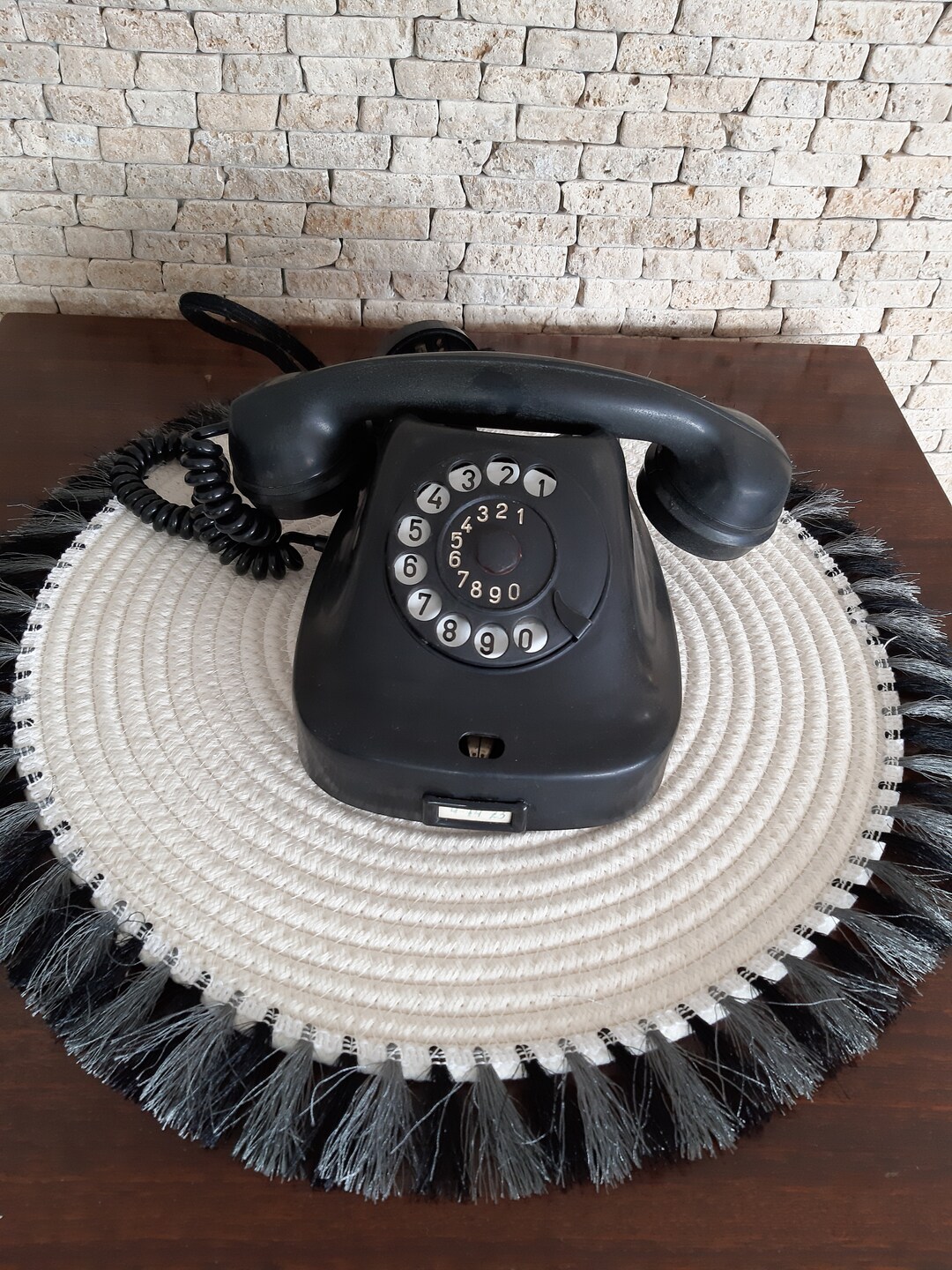 Retro Bakelite Phone, Bakelite Rotary Phone, Desk Phone, Gift for ...
