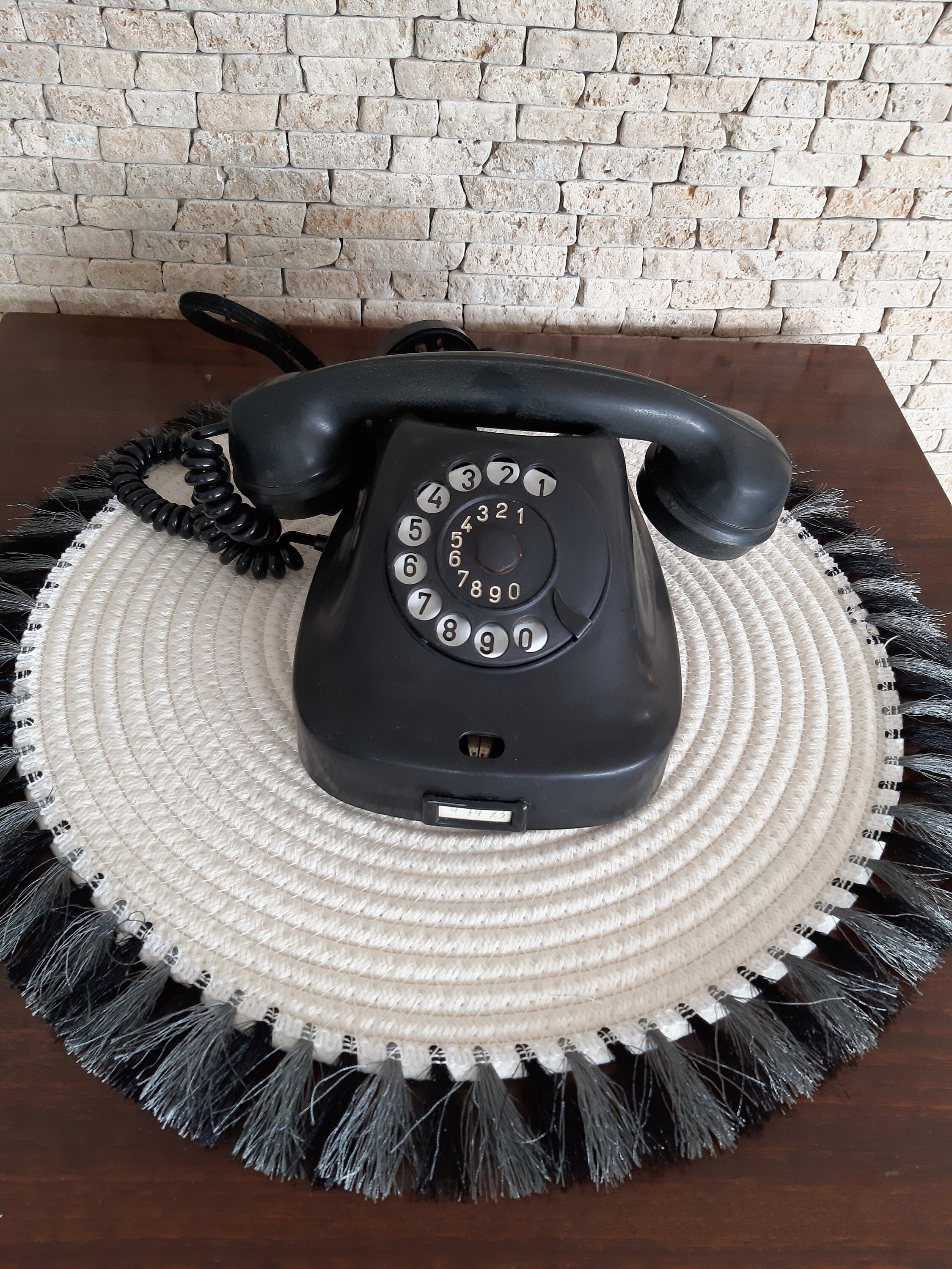 Retro Bakelite Phone, Bakelite Rotary Phone, Desk Phone, Gift for ...