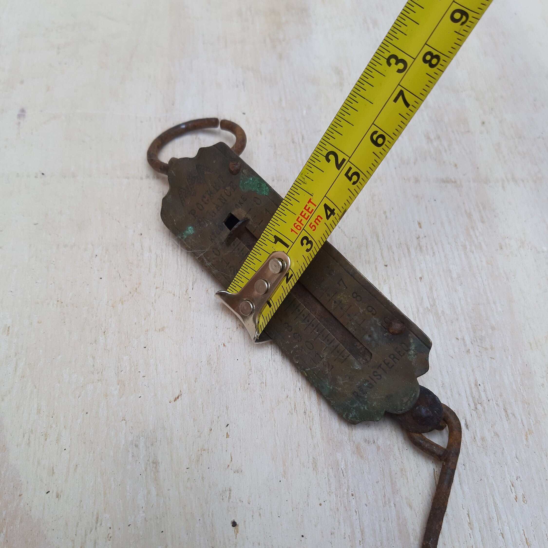Vintage Pocket Scales, Spring Balance Scales, Old Weighing Device. - Etsy