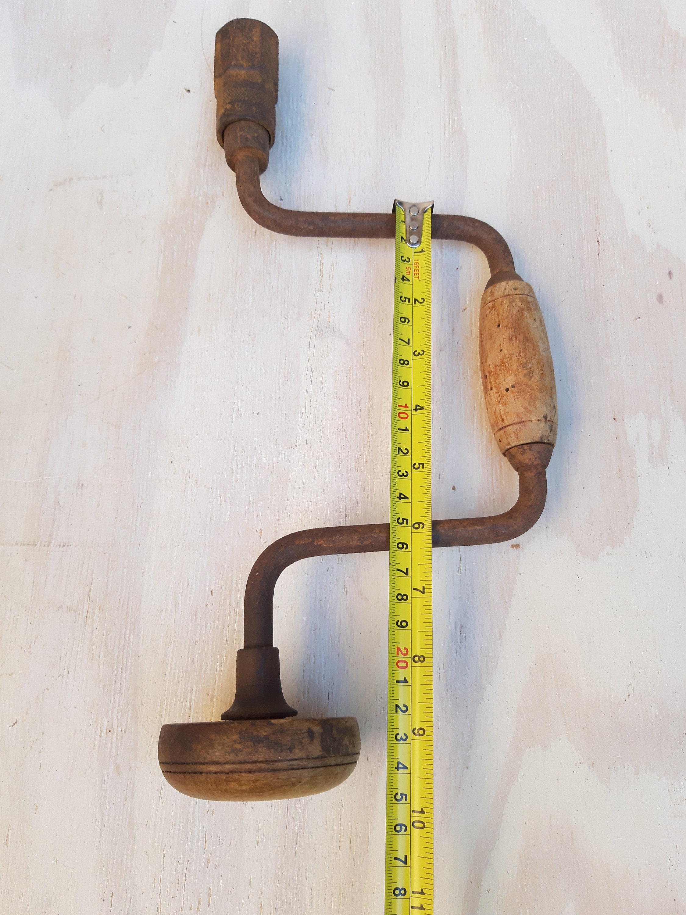 Vintage Hand Drill, Drill for Metal and Wood, Vintage Hand Tool. - Etsy