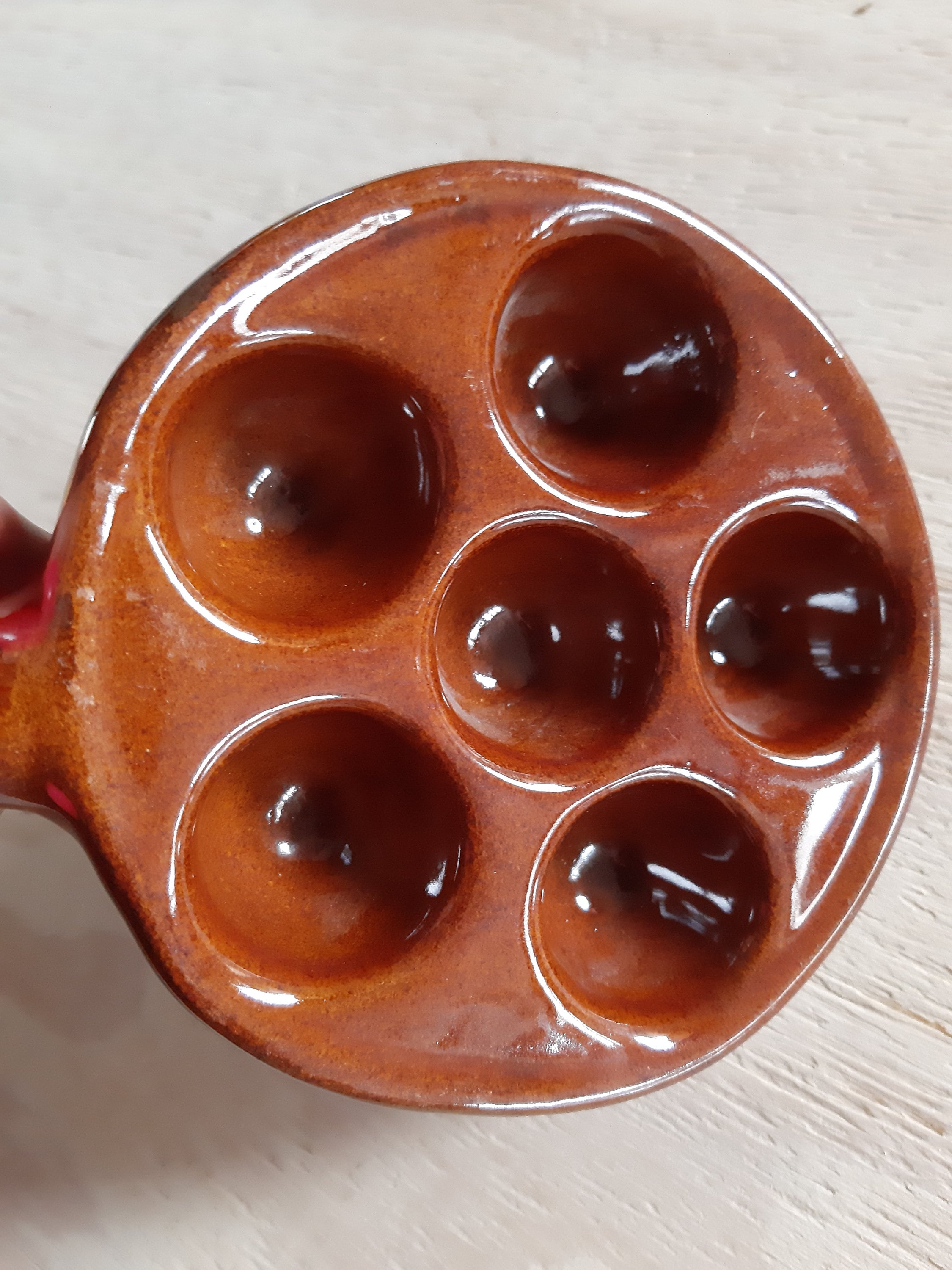 Escargot Dishes, Ceramic Snail Dish, French Kitchenware Serving Snails ...