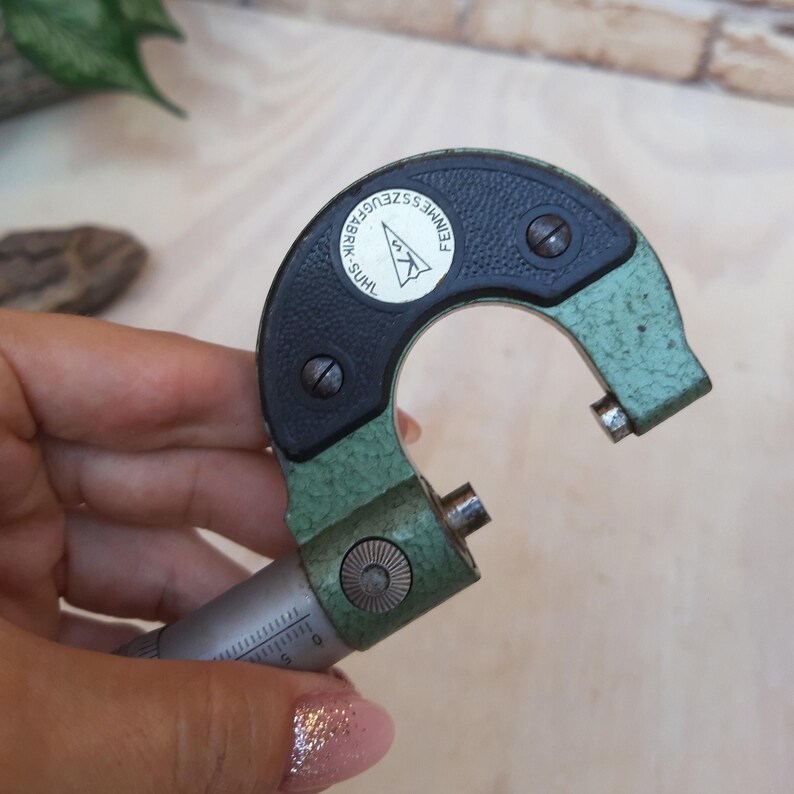 A Vintage Micrometer From the 1980s. East German Micrometer ...