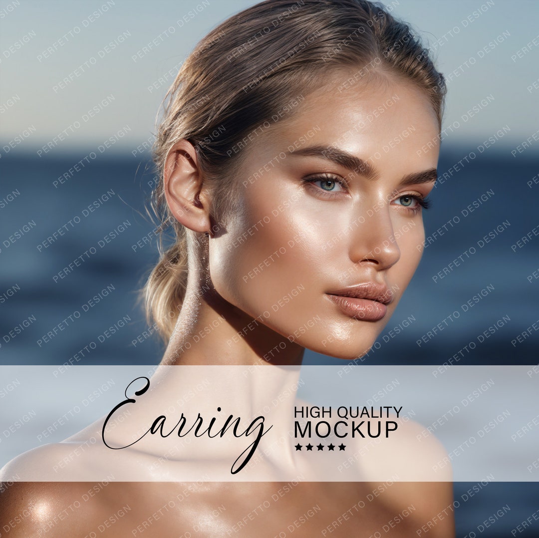 Earring Model Stock Photo | Jewelry Model | Jewelry Model Display ...