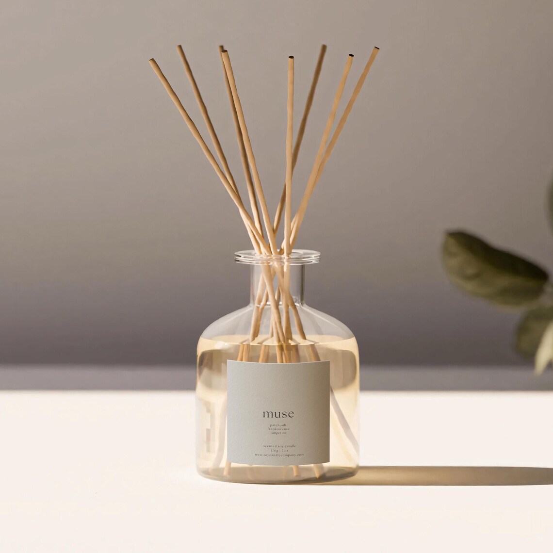 CANVA Candle Label Template, Minimalist Candle Label, Candle Packaging ...