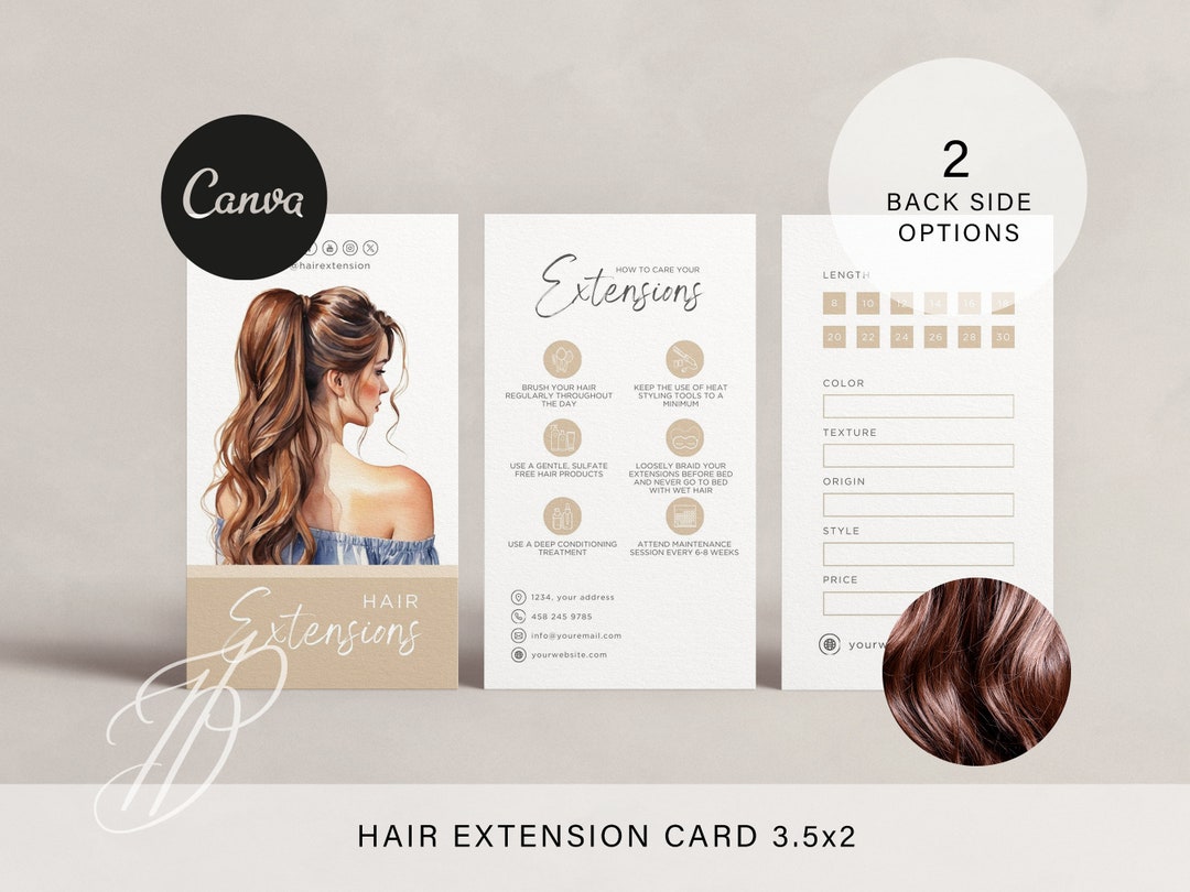 Ponytail Hair Extension Aftercare Care Ponytail Hair Extension Care ...