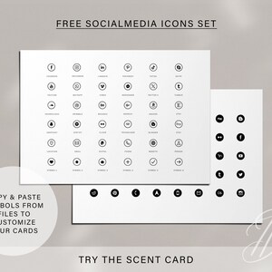 Tropical Candle Scent Card Template, Scent Tester Card, Editable Wax ...