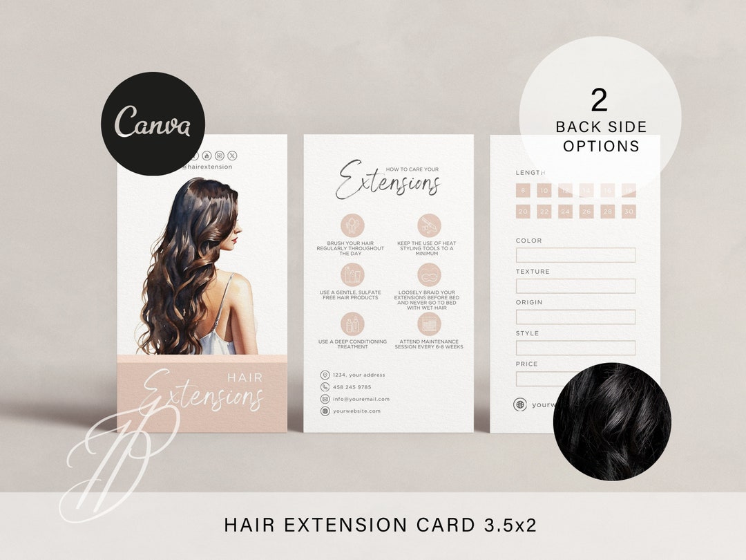 Hair Extension Aftercare Care | Hair Extension Care Guide | Hair Salon ...