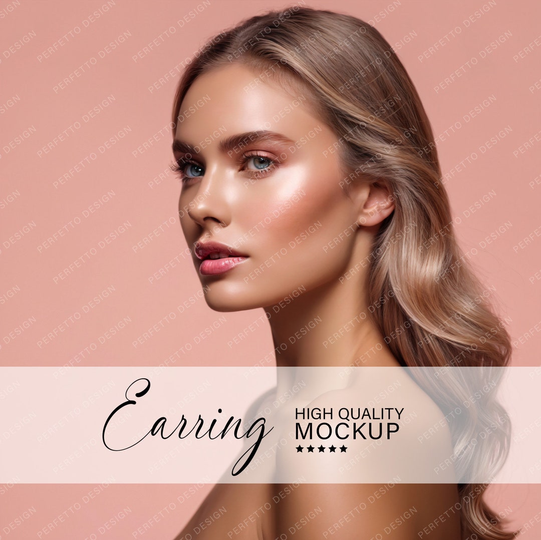 Earring Model Display | Jewelry Model | Model Jewelry Display ...