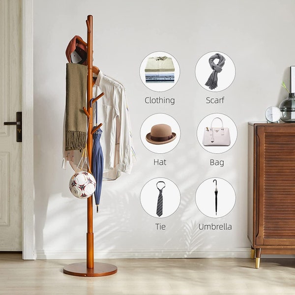 Standing Coat Rack Vintage - Etsy