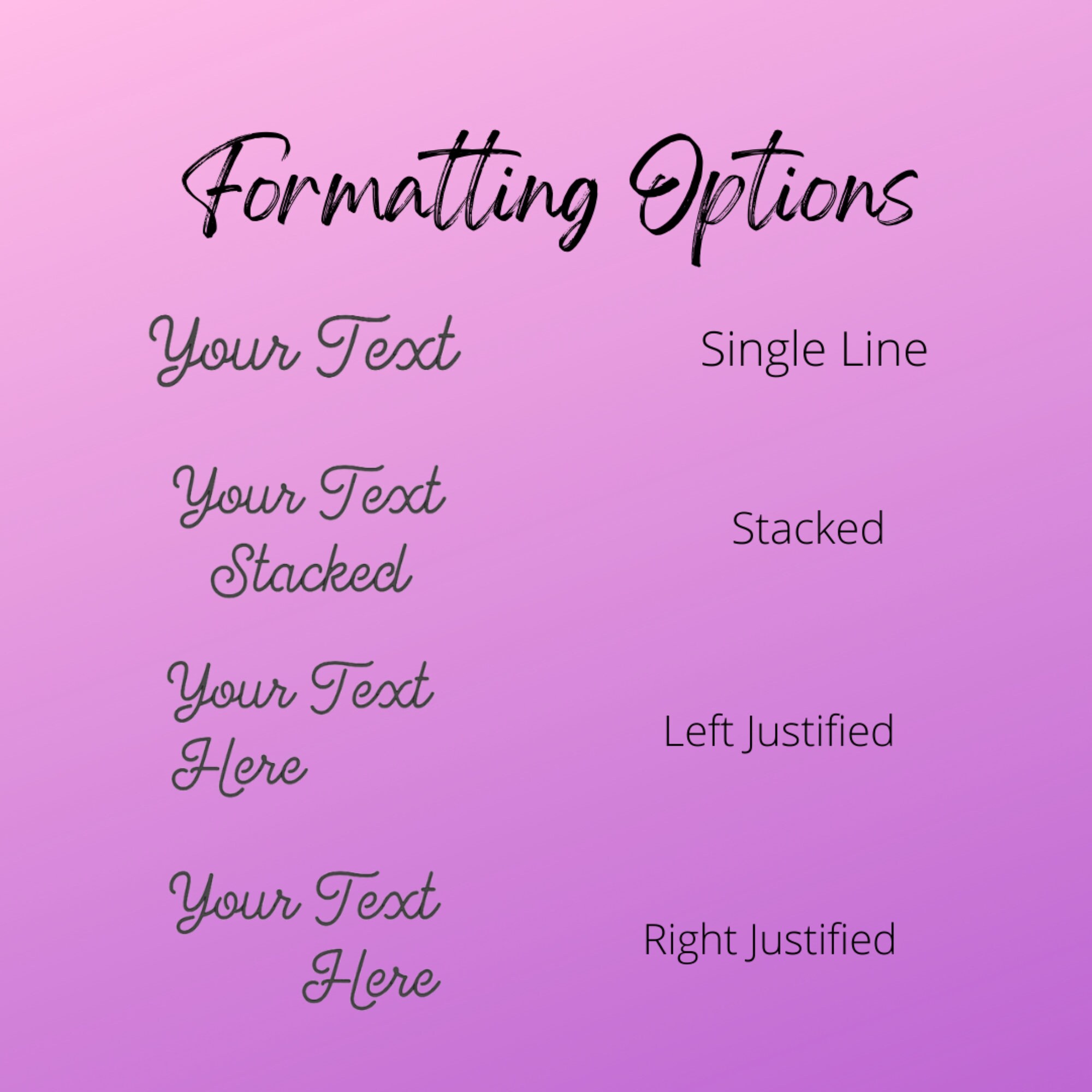 Custom Simple Vinyl Decal-permanent - Etsy