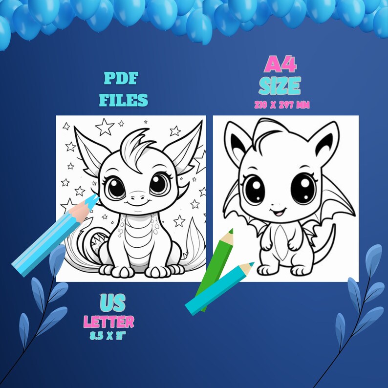 30 Baby Dragon Coloring Pages for Kids, Toddlers, Preschool Toddlers ...