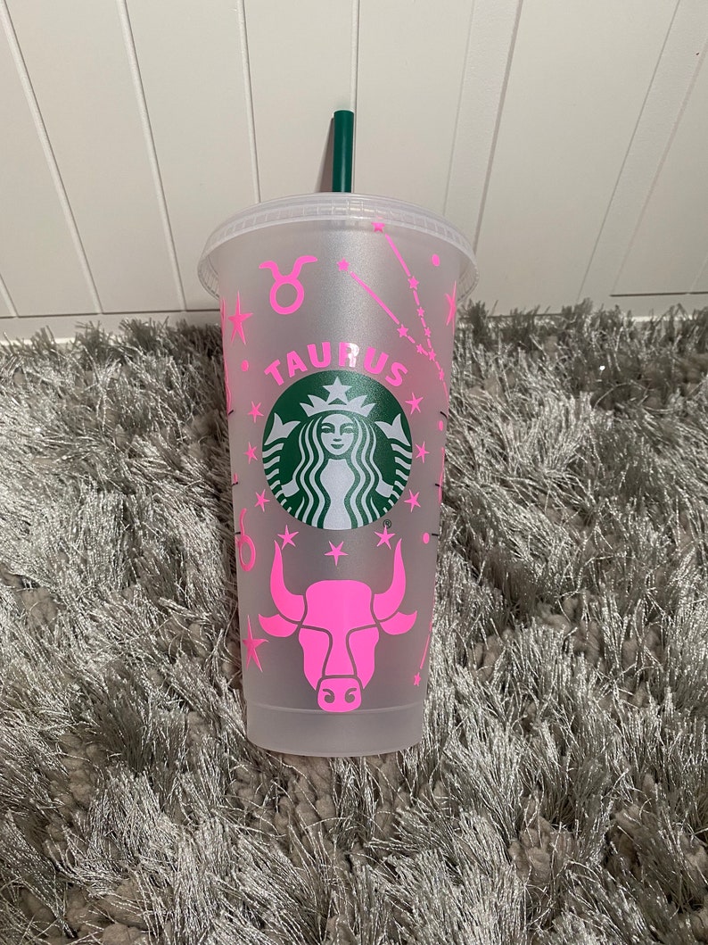 Zodiac Custom Starbucks Cup - Etsy