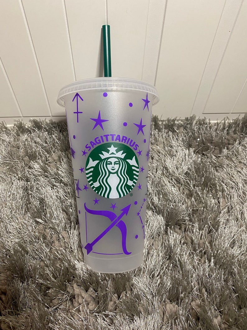 Zodiac Custom Starbucks Cup - Etsy