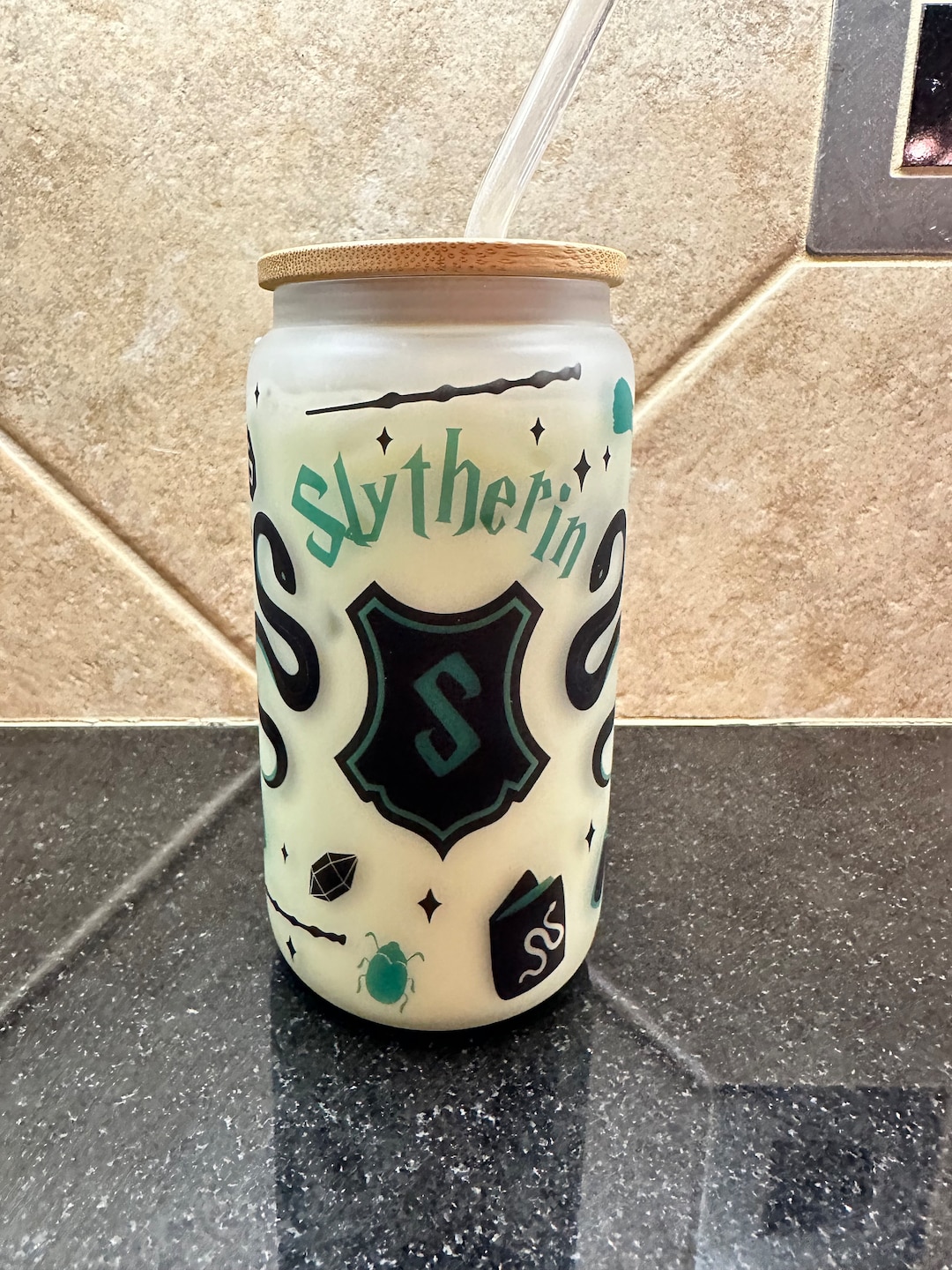 Wizard House Libbey Custom Glass Cup - Etsy