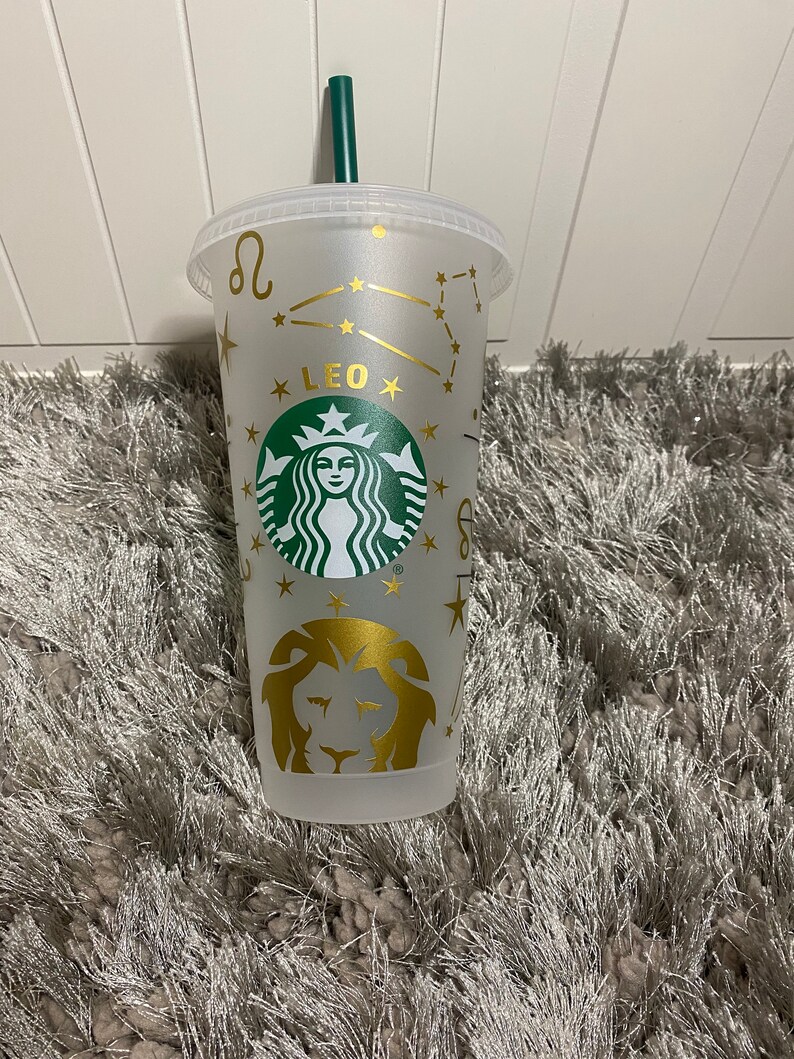 Zodiac Custom Starbucks Cup - Etsy
