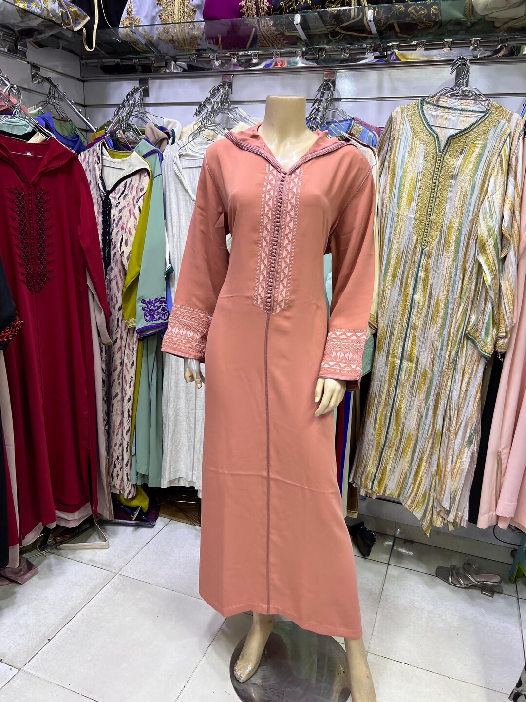 Moroccan Djellaba, Djellaba for Women, Jellaba for Women, Eid Gift for ...