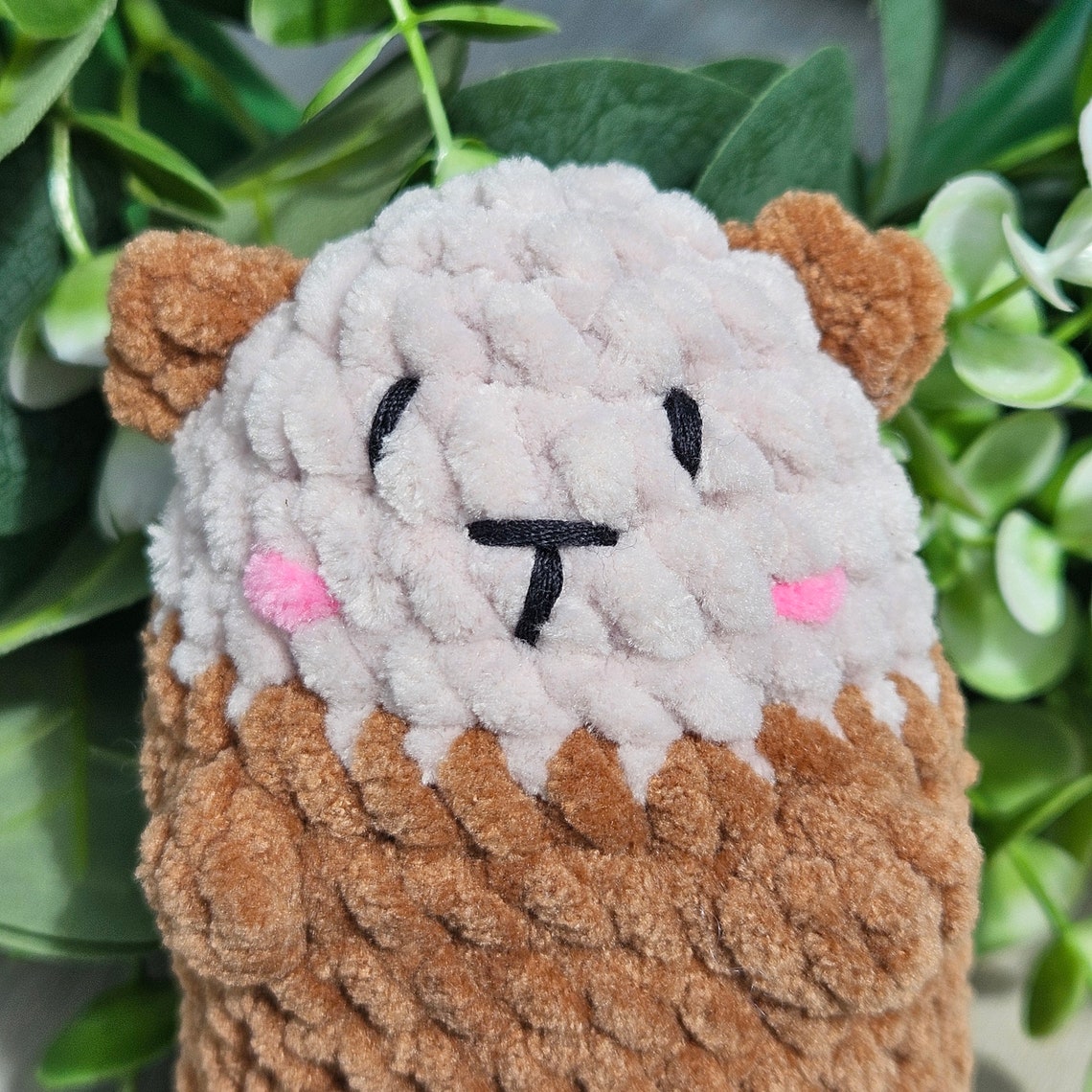 Baby Otter, Crochet Otter Keychain, Plush Otter, Cute Baby Otter, Otter ...