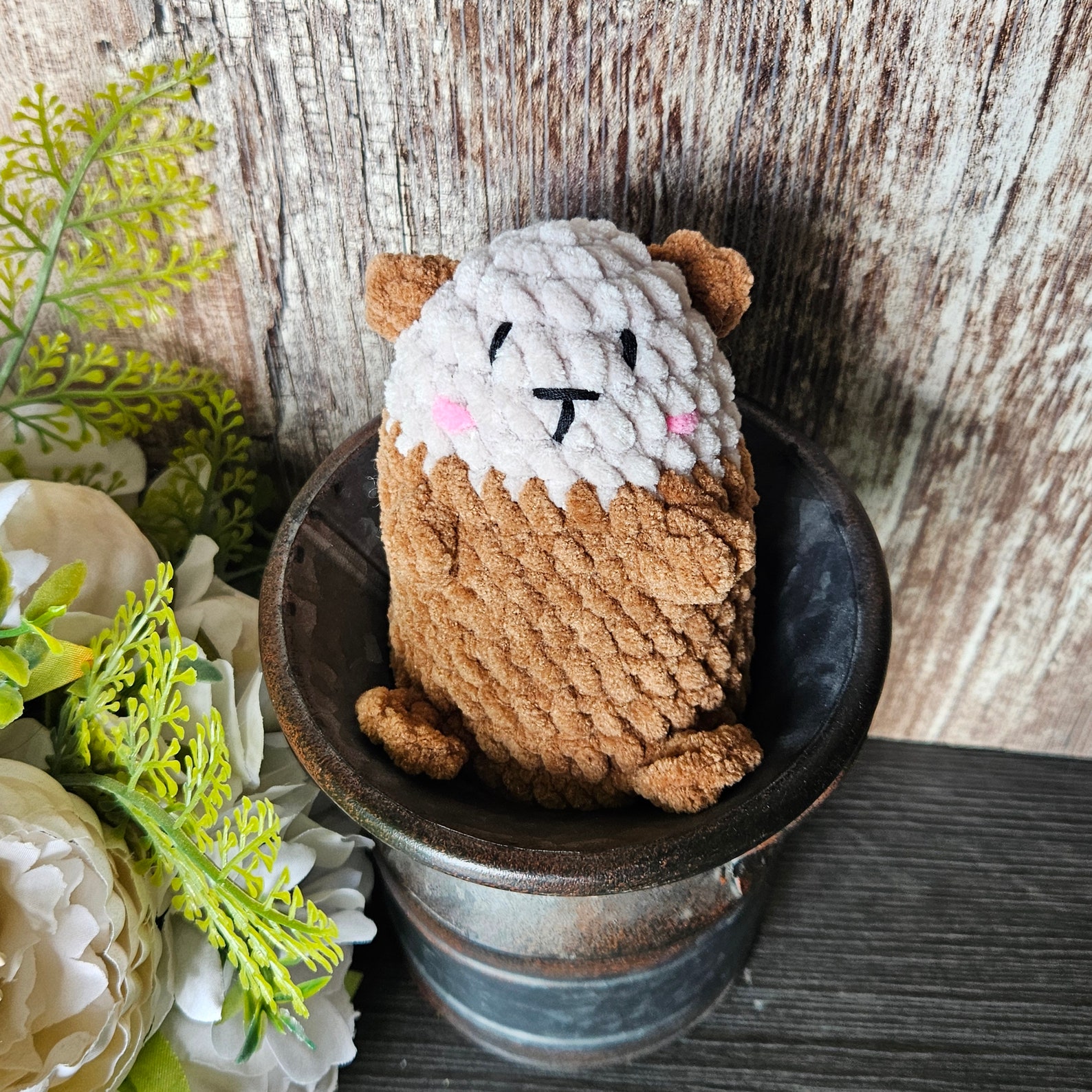 Baby Otter, Crochet Otter Keychain, Plush Otter, Cute Baby Otter, Otter ...