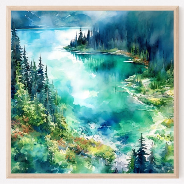 Square Landscape - Etsy