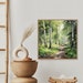 Birch Grove Watercolor Painting Art Print - Etsy