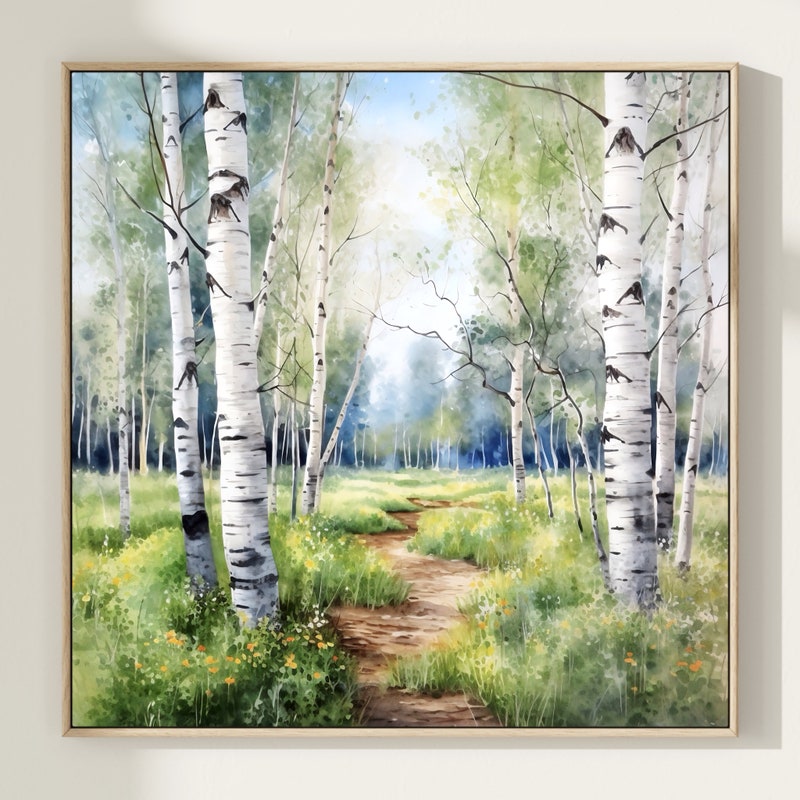 Birch Tree Prints - Etsy