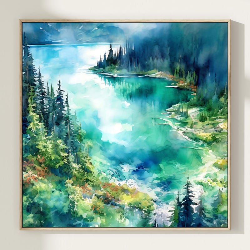 Square Landscape - Etsy