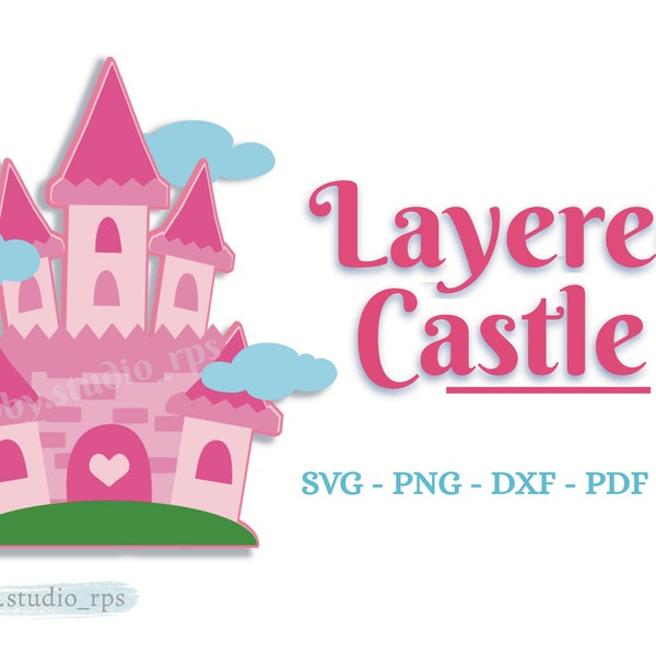 3d Castle Cake Topper - Etsy