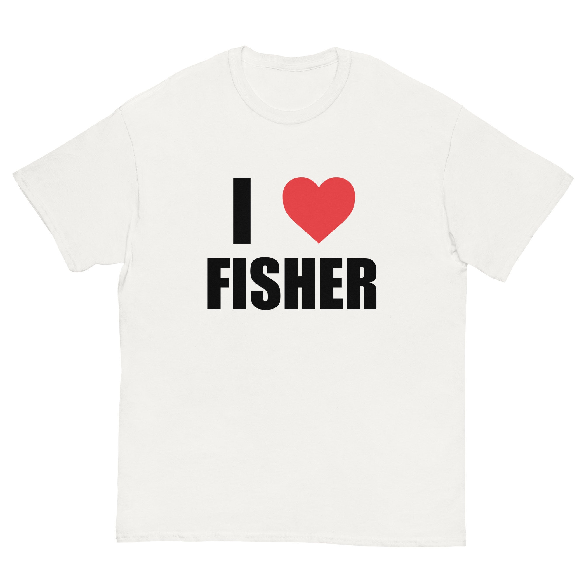 Camiseta I Heart FISHER, I Love Fisher Dj Tee, Fisher Fan Merch, gran ...