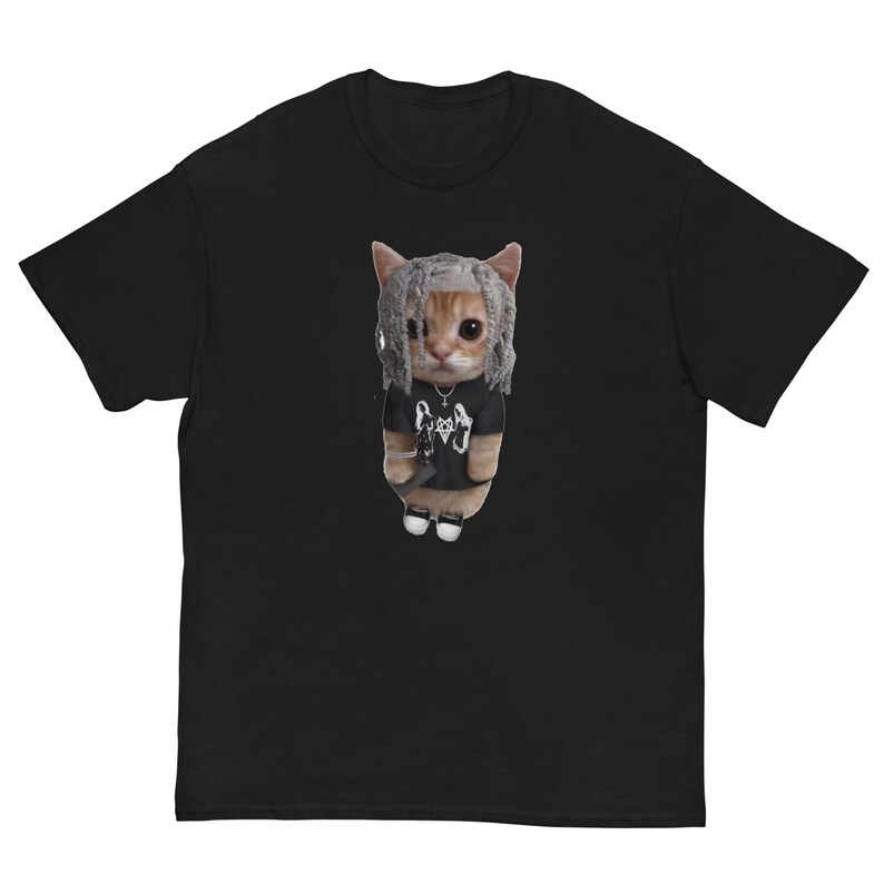 Destroy Lonely Cat T-shirt, Opium El Gato Meme Graphic - Etsy