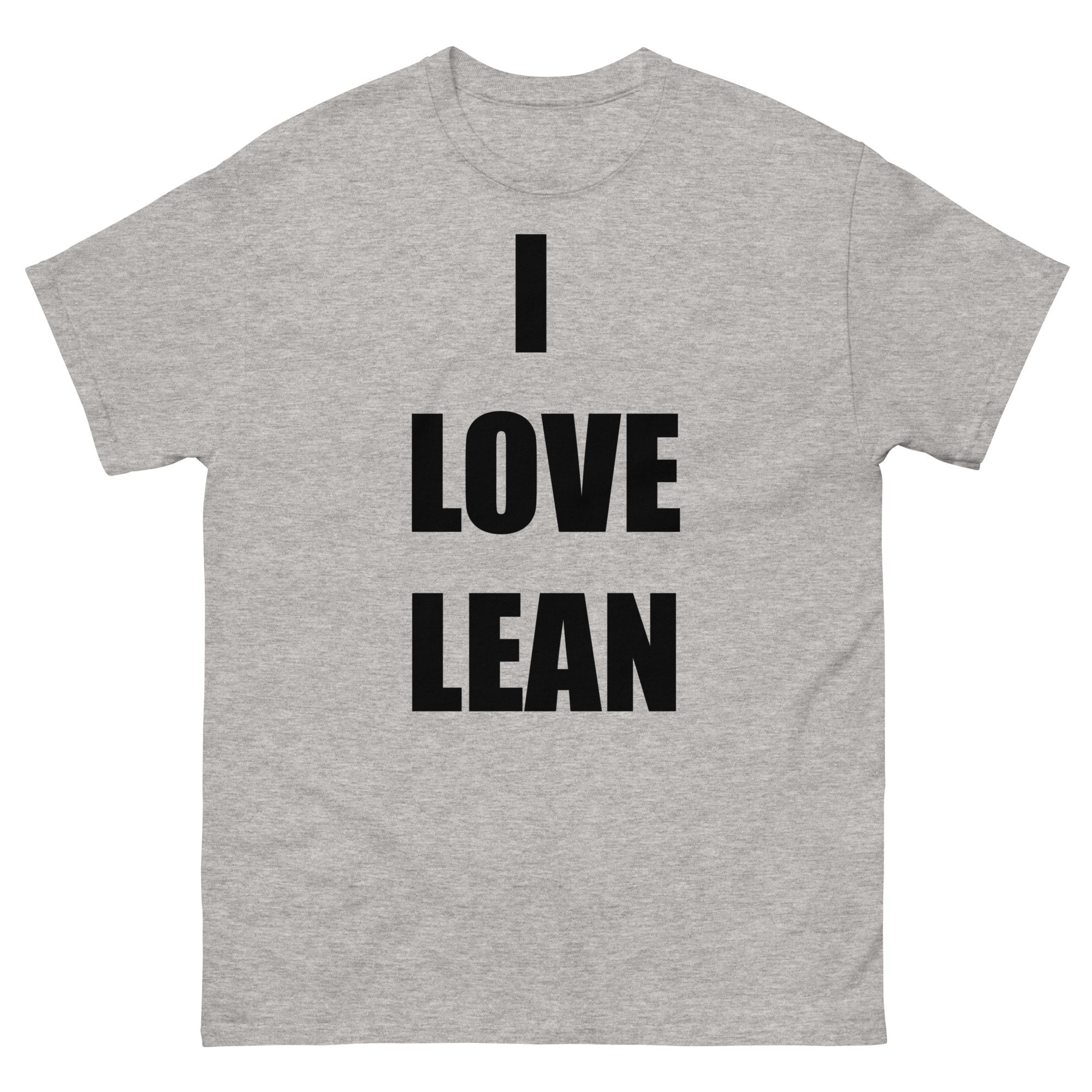 I Love Lean Shirt Logo