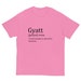 Gyatt Definition T-shirt, Funny Word Graphic, Gyat Rizz Ohio Cringe ...