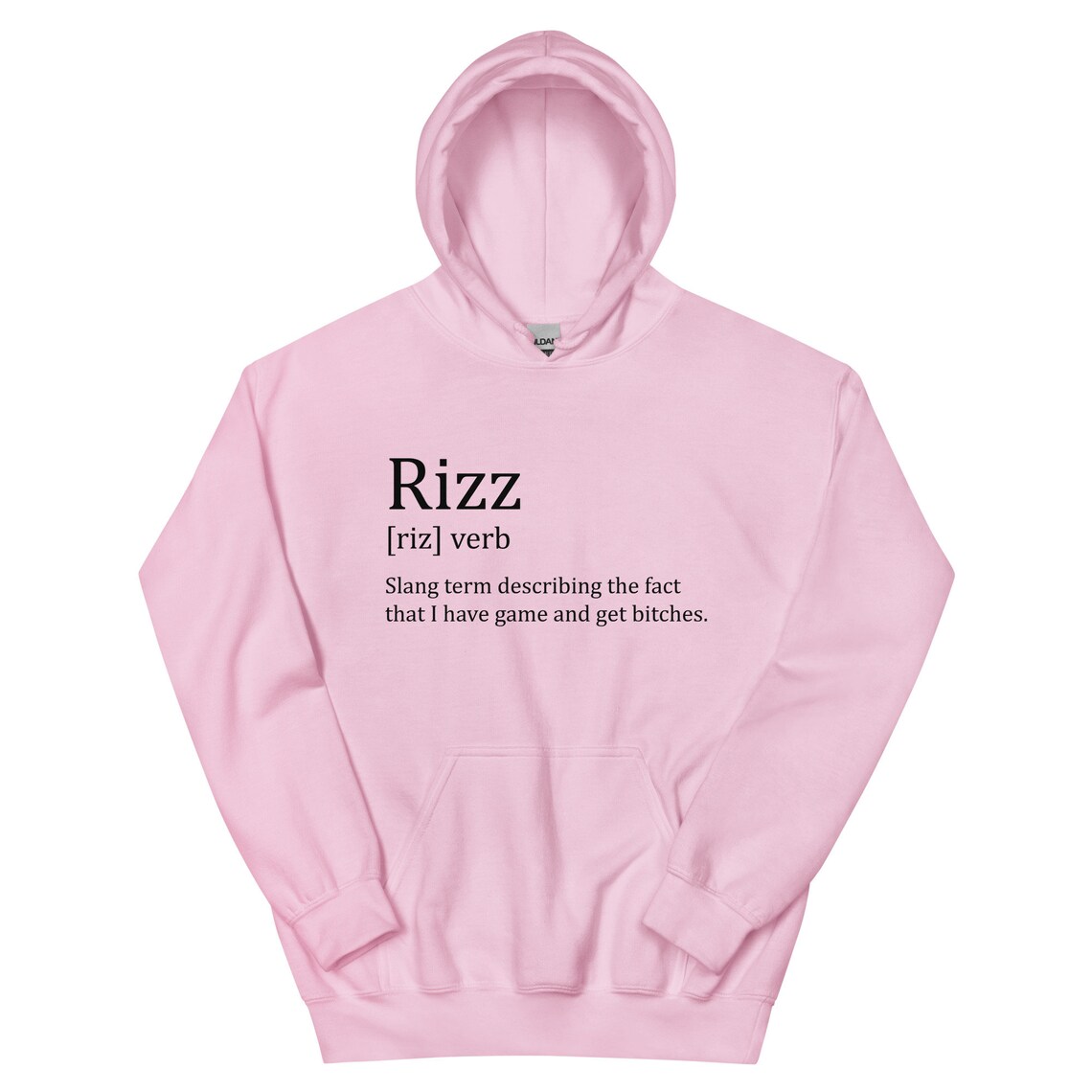 Rizz Definition Hoodie Funny Meme Sweatshirt Gyat Rizz Ohio - Etsy
