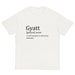 Gyatt Definition T-shirt, Funny Word Graphic, Gyat Rizz Ohio Cringe ...