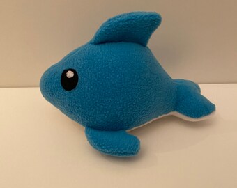 Fluffy Dolphin - Etsy
