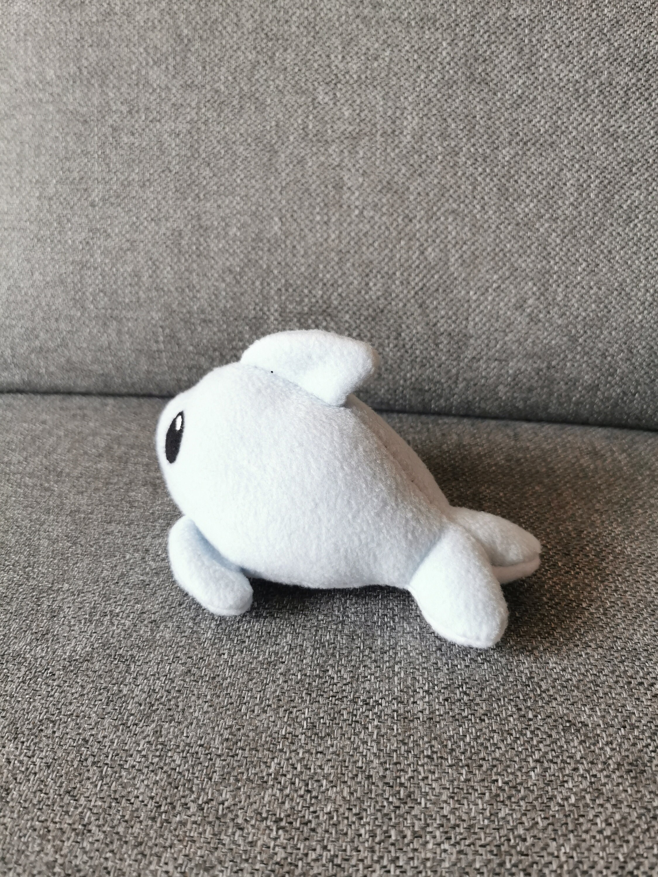 Dolphin Lightest Blue Fluffy Stuffed Animal Plush Delfin Stofftier - Etsy