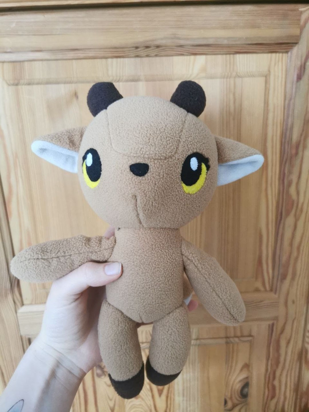 Deer Fluffy Stuffed Animal Plush Doll Reh Stofftier - Etsy