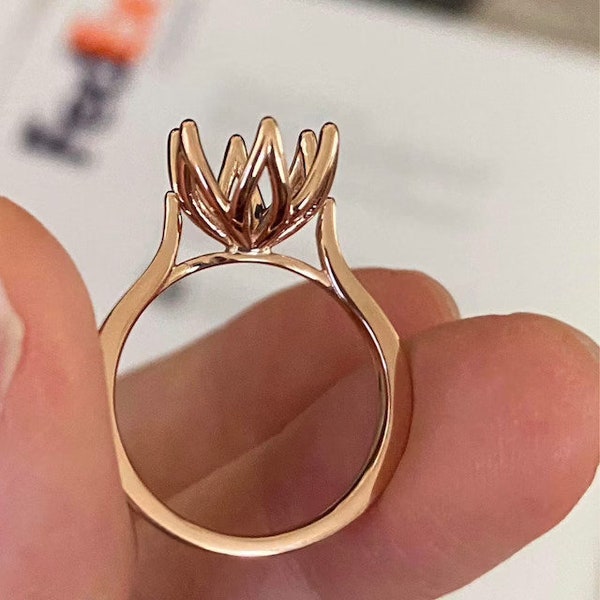 Solitaire Setting - Etsy