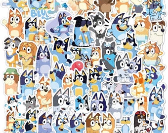 Bluey Stickers | Etsy