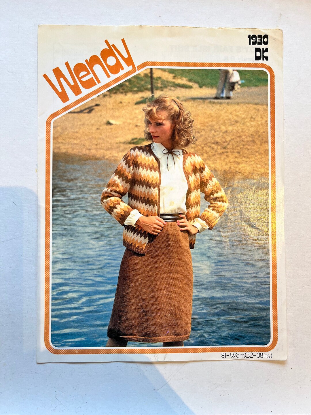 Vintage 1980s Cardigan Knitting Pattern: Double Knit - Etsy